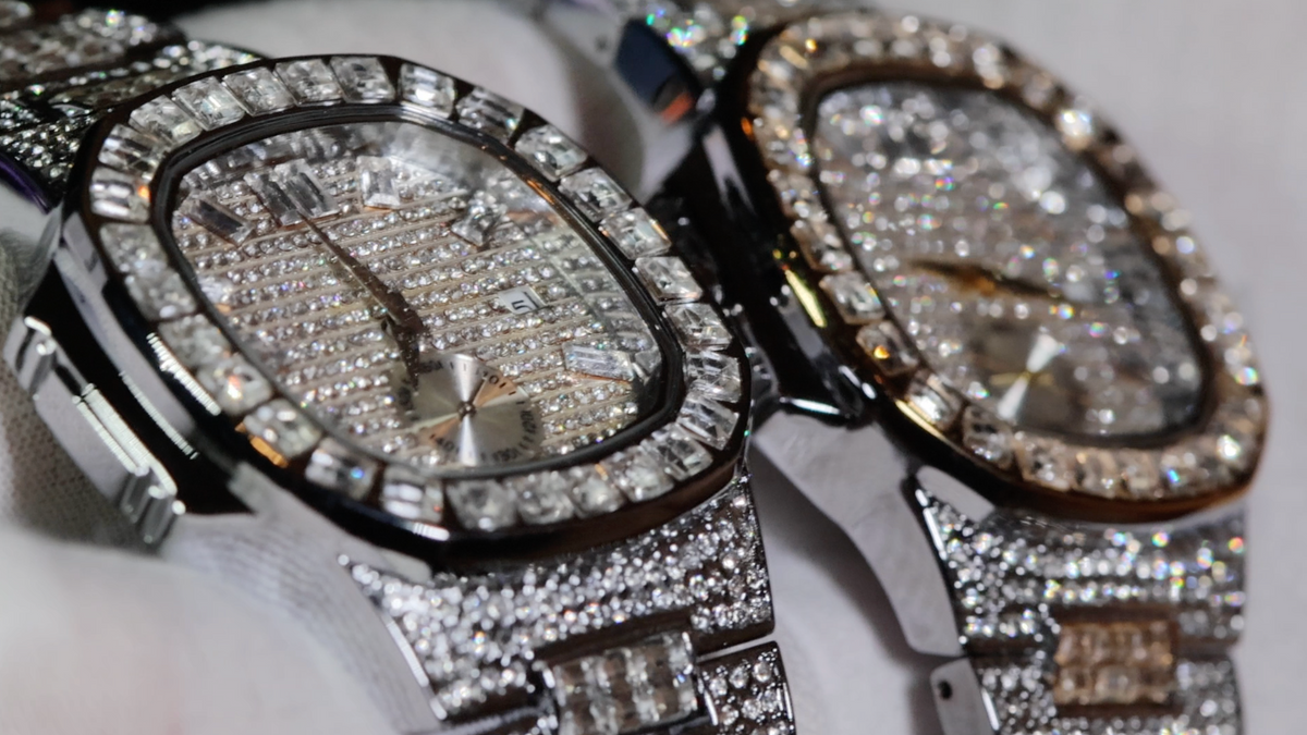 Iced Out Watch | Iced Watch | Mens Iced Out Watch | Hip Hop Watch – Lab ...