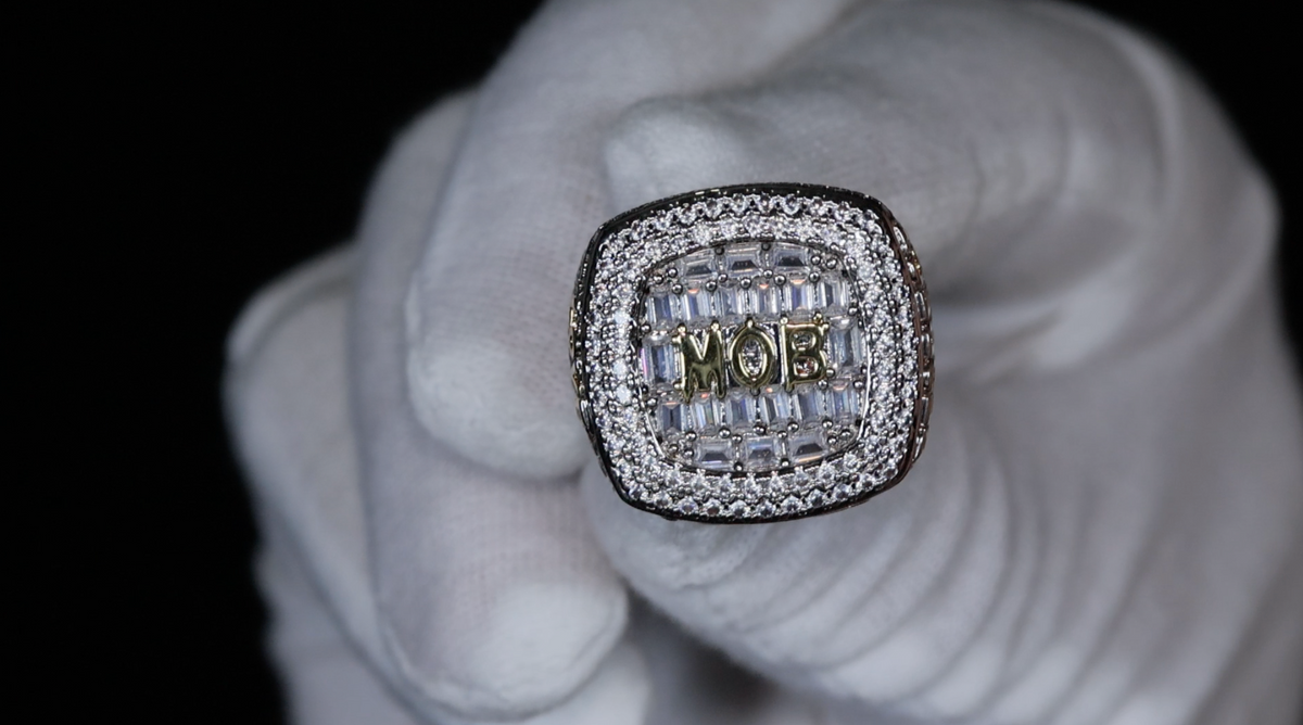 Mens Big Iced Out Ring | Iced Superbowl Ring | Hip Hop Rings – Lab ...